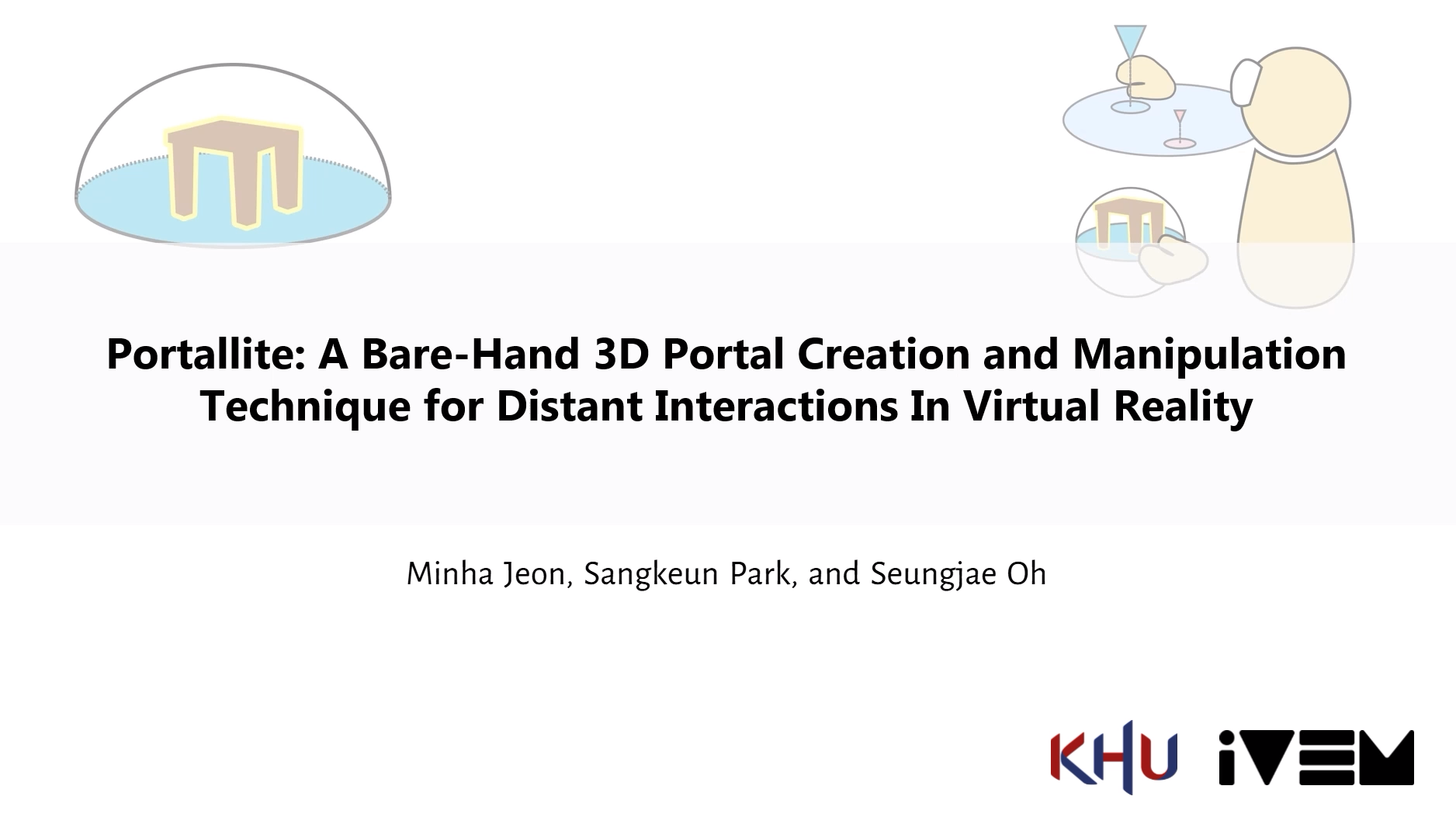 Portallite: A Bare-Hand 3-D Portal Creation and Manipulation Technique for Remote Object ...